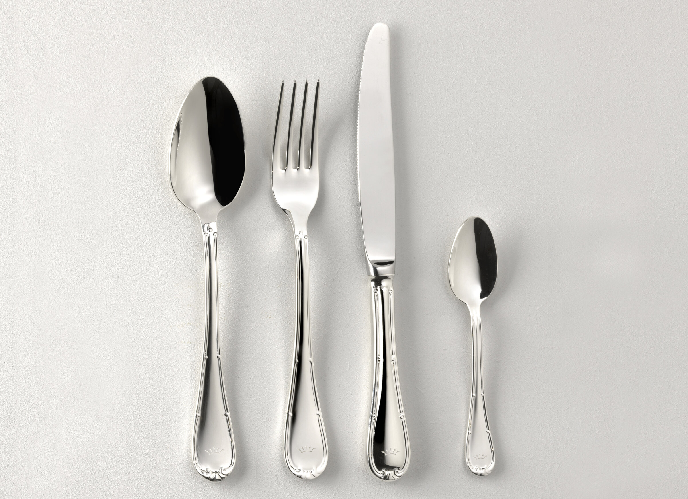 Set Posate da 24 Pezzi in Argento | Ginevra | GINORI 1735